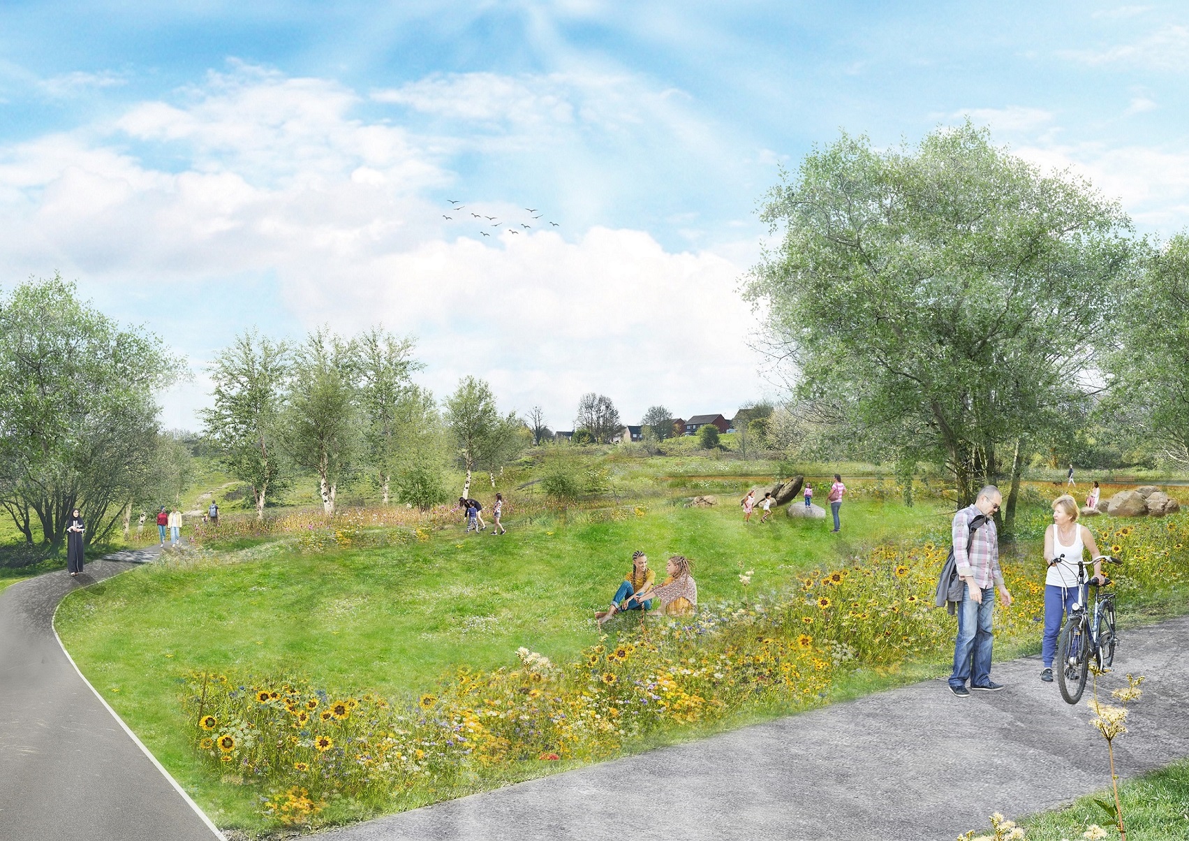 Park project focuses on habitat creation and flood protection ...